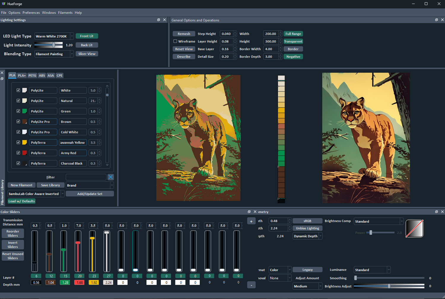 Color Aware - HueForge Wiki