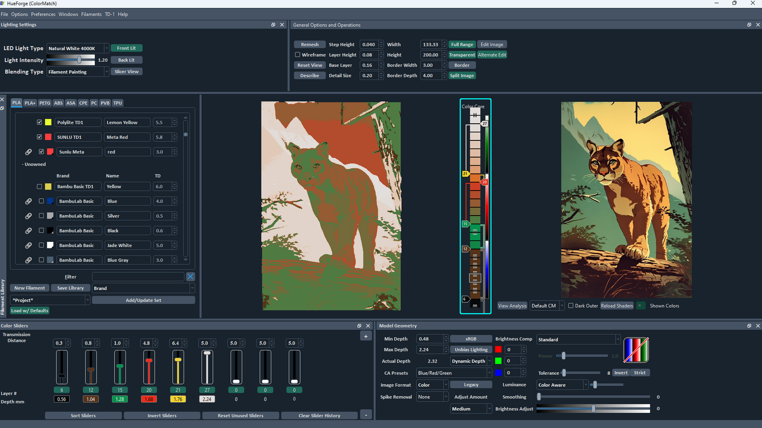 Color Aware - HueForge Wiki