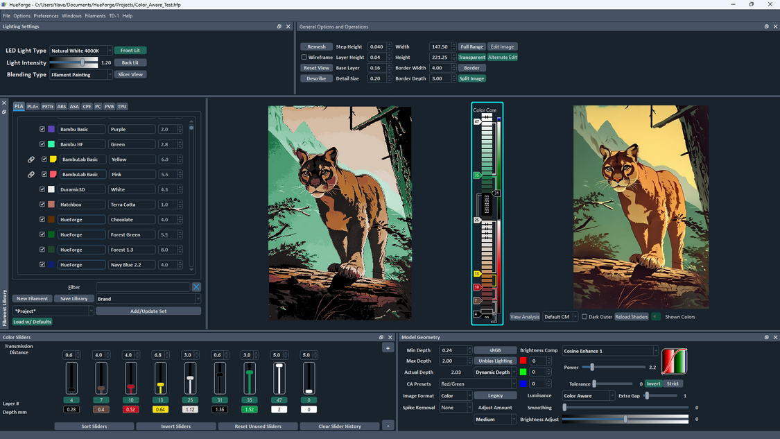Color Aware - HueForge Wiki